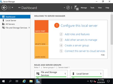 Windows Server 2019 IIS Install Server World