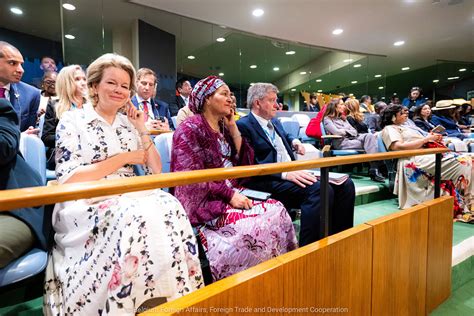 Queen Mathilde Attends The 79th Session Of The United Nations General
