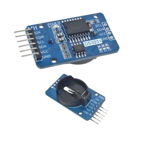 reloj en tiempo real rtc ds3231 i2c compatible con arduino y raspberry