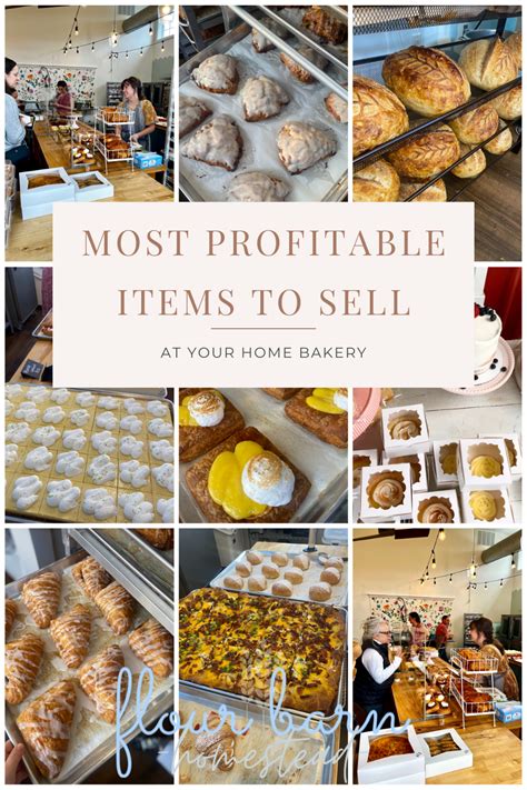 Most Profitable Items To Sell At Your Home Bakery In 2025 Home Bakery Business Bakery