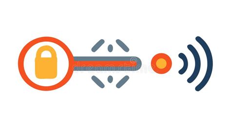 Secure Wireless Connection Icon Wi Fi Encryption Vector Design