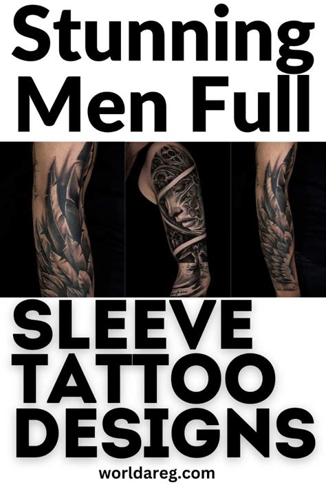 45 Stunning Men Full Sleeve Tattoo Designs Sleeve Tattoos Full