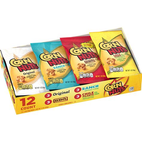 Corn Nuts Original Ranch Bbq And Chile Picante Con Limon Crunchy Corn