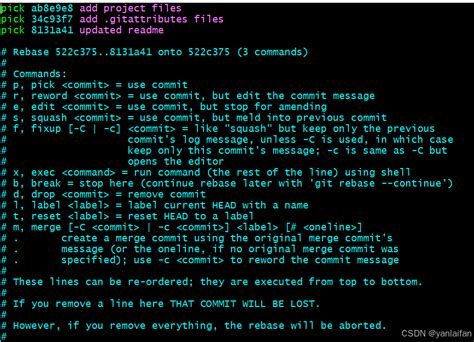 将多个commit合并成一个commit并提交 Csdn博客 将多个commit合并成一个commit并提交 Csdn博客