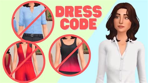 The Sims 4 Dress Coding Get To Work Youtube