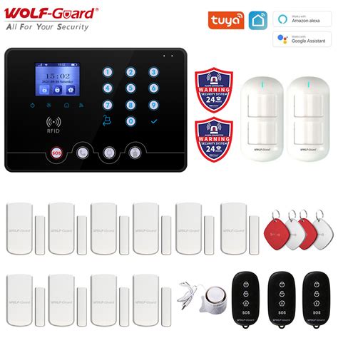 4gwifi Tuya Smart Life Alarm System Wireless Home Security System