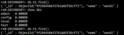 MongoDB的部署 主从搭建 luowendy 博客园