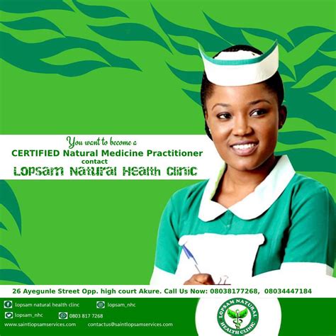 Admission Lopsam Institute Of Natural Medicine Present Certificate