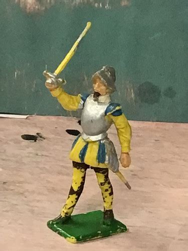 Vintage Cherilea Elizabethan In Armour With Sword My Hobby Collectable