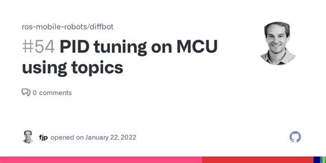 PID Tuning On MCU Using Topics Issue 54 Ros Mobile Robots Diffbot GitHub