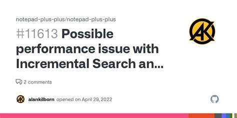 possible performance issue with incremental search and large files