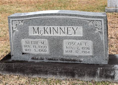 Oscar Everett Mckinney 1896 1984 Find A Grave Memorial