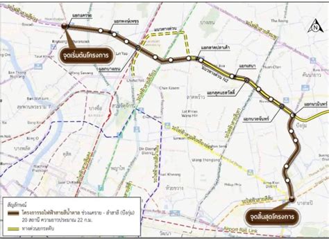 บอร์ดรฟม เคาะสร้าง “รถไฟฟ้าสายสีน้ำตาล” 4 1 หมื่นล้าน