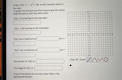 Solved Graph R X X X On The Cartesian Plane To The Chegg Com