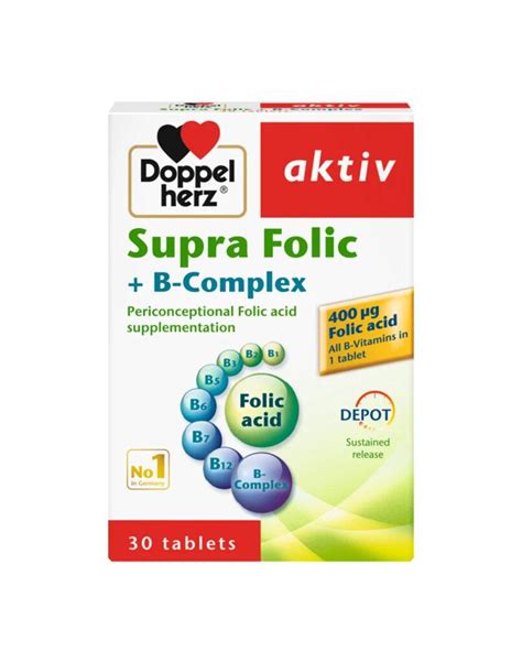 Doppelherz Supra Folic B Complex Urban House