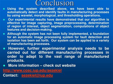 Ppt Automatic Fault Detection By Using Wavelet Method Powerpoint Presentation Id181619