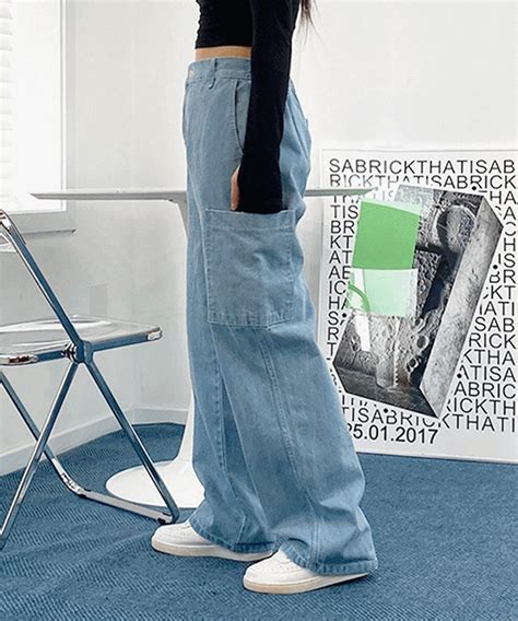 핑크바지 남녀공용 여성 여자 밴딩 핑크 카고 와이드 팬츠 통넓은바지 면 통바지 편한바지 에이블리