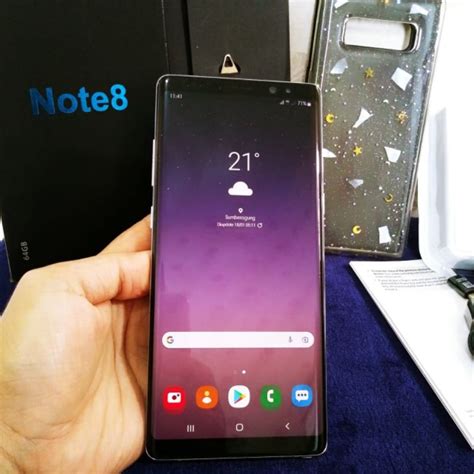 Jual Samsung Galaxy Note Dual Sim Ex Sein Fullset Shopee Indonesia