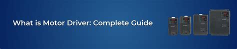 What Is Motor Driver Complete Guide Lauritz Knudsen Formerly L T Switchgear Smartshop