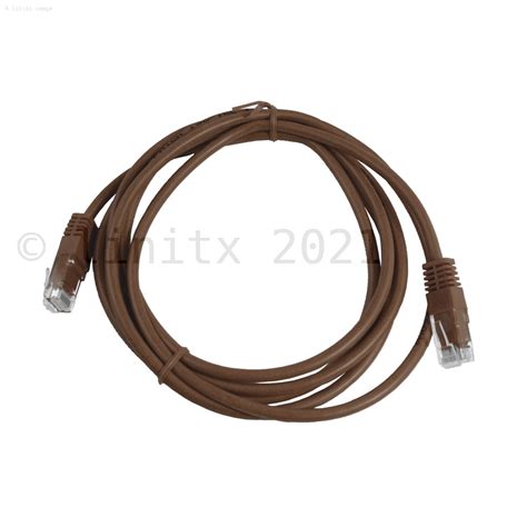 LinITX Pro Series CAT5E UTP Brown Patch Cable 2m
