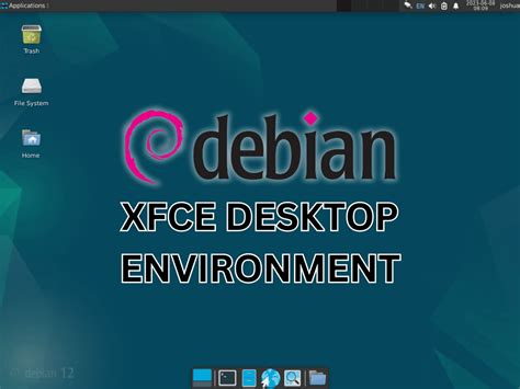 Debian Xfce Desktop