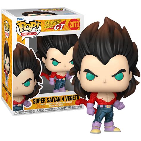 Funko Pop Animation Dragon Ball Gt Super Saiyan 4 Vegeta Vinyl Figure 2073