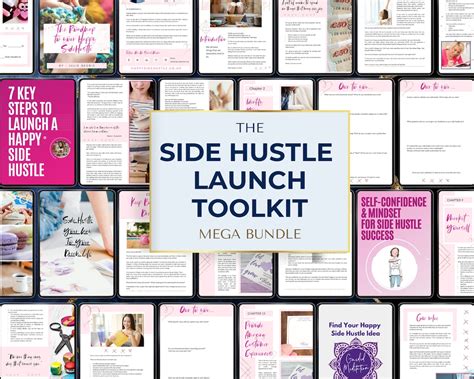 Side Hustle Idea Toolkit Side Hustle Ultimate Launch Downloads Business Idea To Etsy Shop Etsy