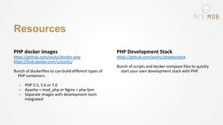 PHP Development With Docker PPT