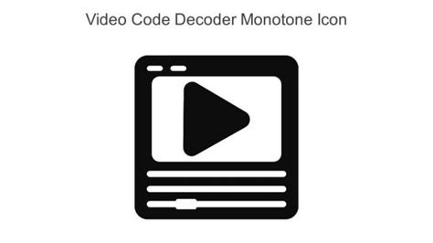 Decoding Monotone Powerpoint Presentation And Slides Slideteam