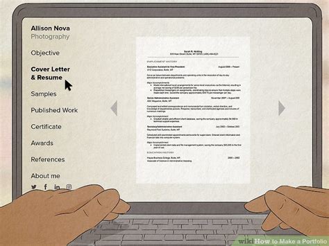 How To Make A Portfolio With Pictures WikiHow