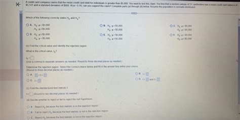 Solved Edit Last Answer Choice Below D Failed To Reject Ho Chegg Com