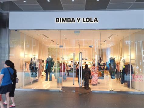 Bimba Y Lola Clothing Store In Barcelona Spain Editorial Stock Image