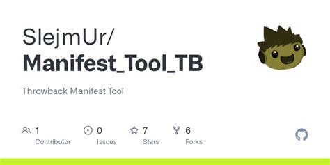 Releases · Slejmur Manifest Tool Tb · Github