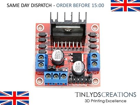 L298n Dual H Bridge Dc Stepper Motor Driver Controller Board For Arduino Ap £3 24 Picclick Uk