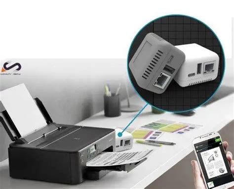 WiFi Wireless USB Print Server Loyalty Secu