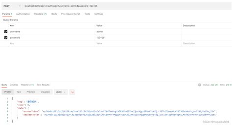 spring security6 springboot3 jwt实现权限控制 spring security6 jwt鉴权 csdn博客