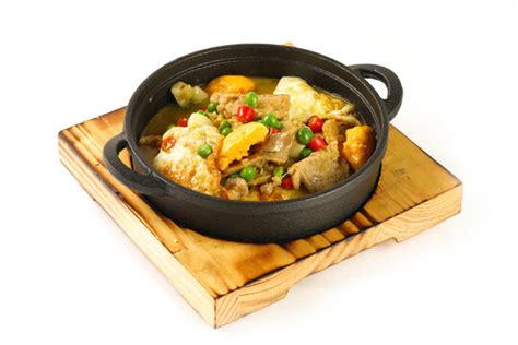 青椒荷包蛋炒拆骨肉中国菜系食品餐饮摄影汇图网