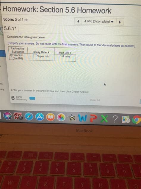 Solved Homework Section 5 6 Homework Score 0 Of 1 Pt 5 6 11