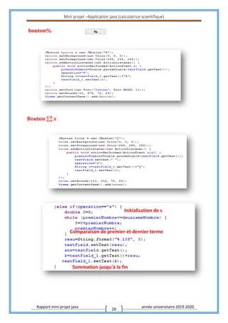 Rapport De Mini Projet Java PDF