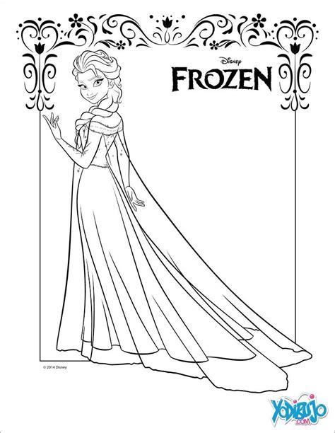 Herinasari [download 33 ] Dibujos Para Colorear Elsa Frozen
