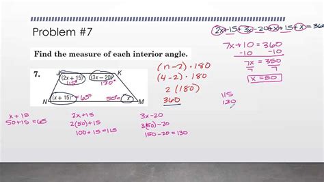Mastering Geometry Unlocking The Answers To Lesson Practice A