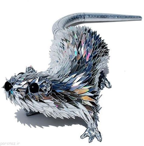 ساخت کاردستی های زیبا با سی دی های قدیمی و سوخته