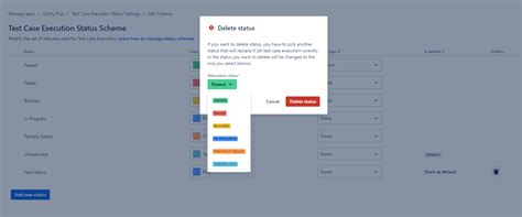 How To Manage Custom Test Case Execution Statuses Atlassian Community