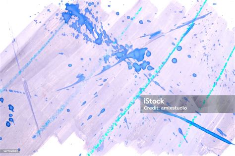 추상적인 파란색 배경입니다 수채화 잉크 아트 콜라주 아크릴 물감의 얼룩 얼룩 및 브러시 스트로크 0명에 대한 스톡 사진 및 기타