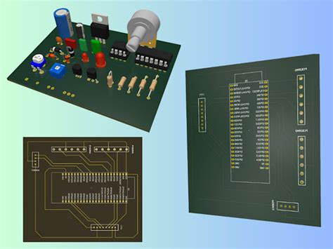 Design Pcb Simulate Schematic On Proteus And Provide Layouts By Raheel