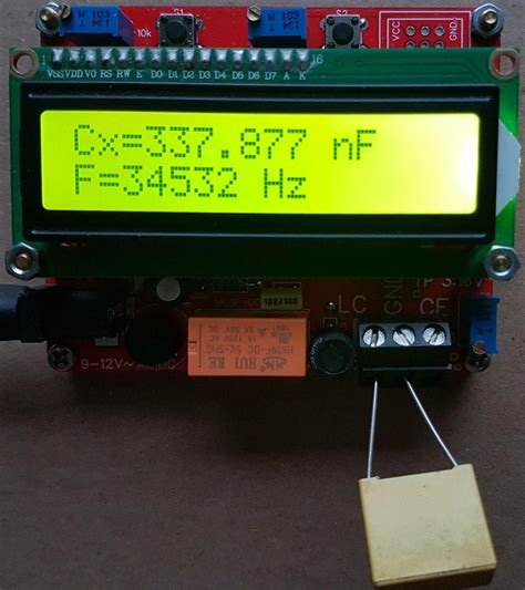 lc meter circuit km409 with atmega xtronic