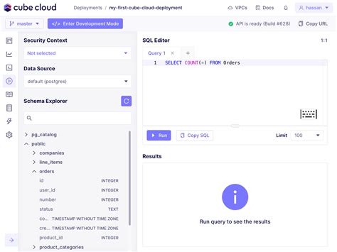 Sql Runner Cube Docs