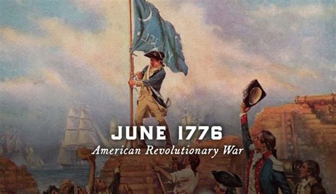 June 1776 American Revolutionary War Timeline