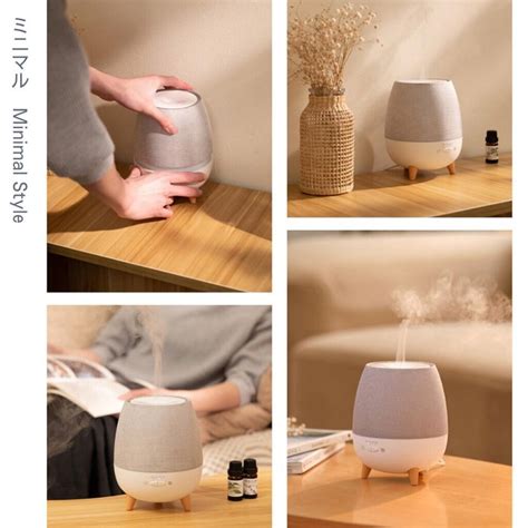 เครื่องทำให้ชื้น 300ml เครื่องเพิ่มความชื้น เครื่องพ่นอโรม่า เพิ่มความชื้น โคมไฟอโรมา ไฟหลากสี