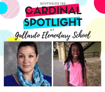 Cardinal Spotlight Week Of October 5 Gallardo Elementary School